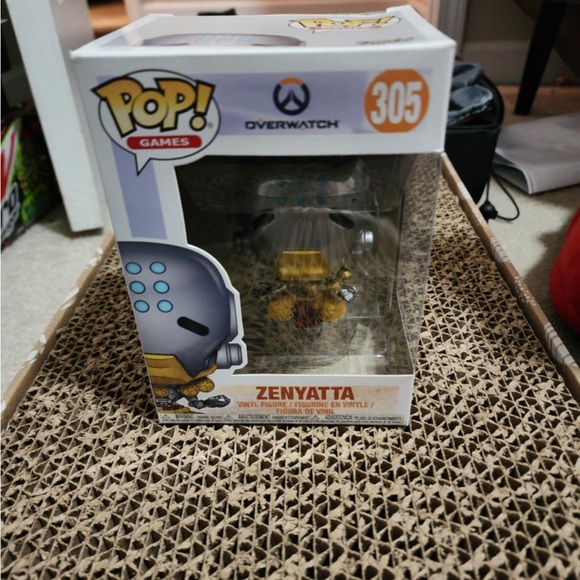 Funko | Toys | Funko Pop Games Overwatch Zenyatta Figure Gray And ...